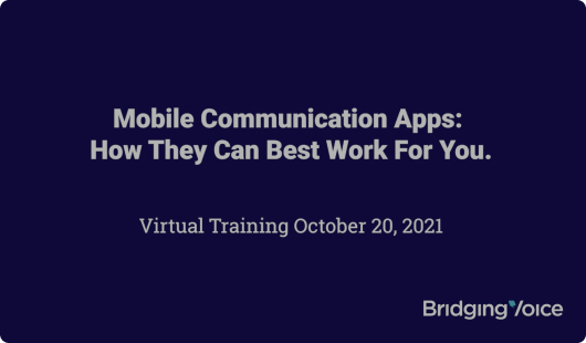 Training - Bridging Voice